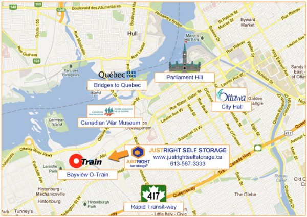 Climate Controlled Storage Ottawa | Just Right Self Storage